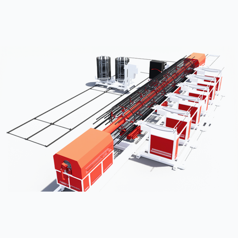 VLZN-2400 Intelligent CNC steel cage forming and welding production ...